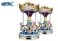 China Carousel 3 People Multi-Colored Plastic Kiddy Ride Machine For Kids Above 3 Years Old for sale