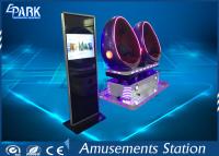 China Amusement Park 9D VR Simulator 2 Player Professional Environment Effects for sale