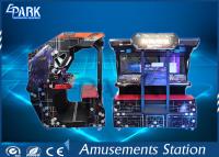 China 32 Inch HD Display Shooter Arcade Machines Shock Seats 2 Player 500W for sale