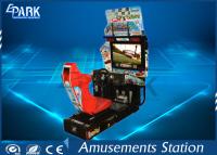 China 32 Inch HD LCD Screen Racing Game Machine Stereo System For Entertainment for sale