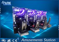 China 3D LCD Screen Racing Game Machine Coin Operated Dynamic Steering Wheel for sale