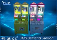 China Different Color Mini Toy Crane Machine / Grab Toy Machine CE Certificated for sale