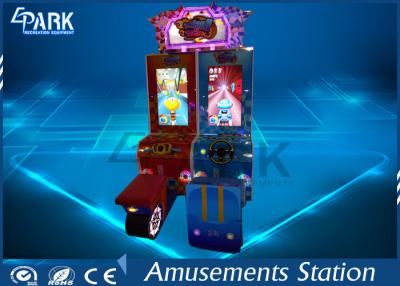 China Attractive Cartoon Design Racing Game Machine With Metal firm structure for sale
