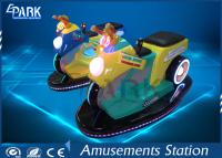 China Rotational Molding Amusement Park Bumper Cars High Simulation Handle 30W for sale
