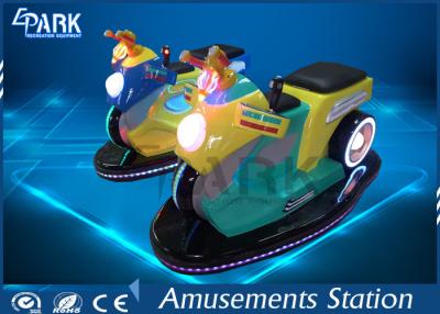 China Rotational Molding Amusement Park Bumper Cars High Simulation Handle 30W for sale