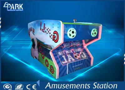 China Goal Mania Coin Operated Game Machines / Football Arcade Game Machine 2 Player for sale