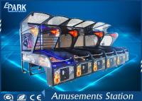 China Luxury Appearance Arcade Basketball Game Machine Fiberglass Material 60W for sale