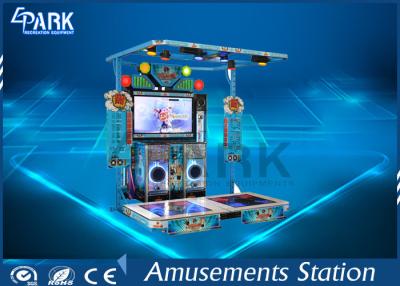 China Fashion Design Arcade Dance Machine Stereo System Supported Later Upgrade for sale