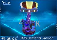 China Indoor Playground Horse Carousel Kiddy Rinde Machine With 3 Different Seats for sale