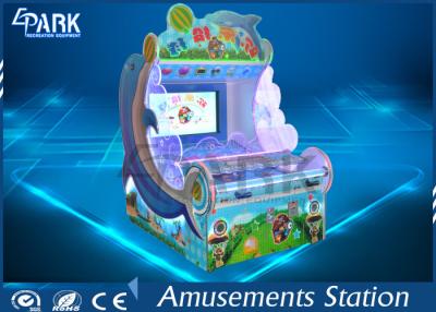 China Kids Coin Pusher Redemption Game Machine Dolphin  Ball Game Machine for sale