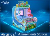 China Kids Coin Pusher Redemption Game Machine Dolphin  Ball Game Machine for sale