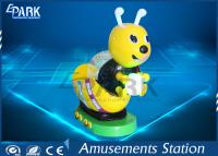 China Bee Shape Kids Coin Operated Game Machine Water  Song Play for sale