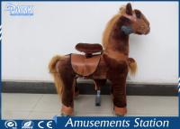 China Indoor Playground Kiddy Ride Machine Horse Ride With Small / Middle / Large Size for sale
