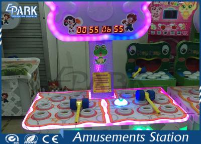 China 100W Whack A Mole Coin Operated Arcade Machines 2 Players 121 * 70 * 120 CM for sale