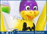 China Attractive Appearance Kiddy Ride Machine Coin Operated Carousel 3 Seats Little Bee Shape for sale