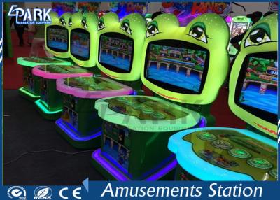 China HD LCD Screen Kids Coin Operated Game Machine Texture Plastic Button for sale