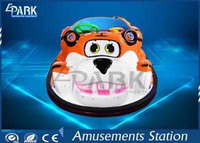 China Lovely Tiger Shape Toddler Bumper Cars / Electric Bumper Karts For Kids for sale