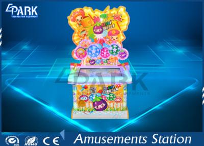 China Lovely Fruit Design Coin Operated Amusement Game Machines Happy Knock With 32 Inch for sale