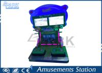 China Indoor Stand Up Arcade Machine / Happy Jump Arcade Racing Machine Springboard for sale