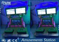 China Indoor Stand Up Arcade Machine / Happy Jump Arcade Racing Machine Springboard for sale