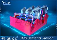 China Hydraulic System 5D Theater Equipment / 5D Moving Theater Multiple Seats Option for sale