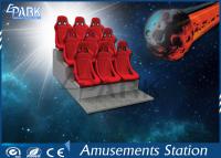 China Digital Control 5D Movie Theater / 5D Cinema Equipment With 9 Stander Seats for sale