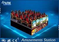 China Digital Control 5D Movie Theater / 5D Cinema Equipment With 9 Stander Seats for sale