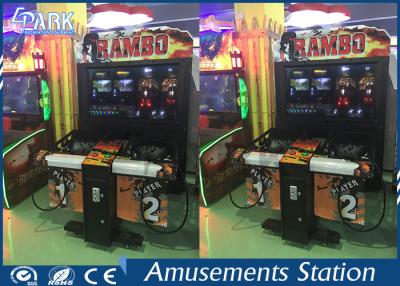 China Indoor  Game Machine Coin Operated / RAMBO Arcade Game 5 Stages for sale