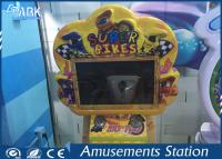 China Indoor Coin Operated Little Motor Racing Game Machine With 22 Inch Screen for sale