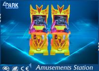 China 100W Coin Operated  Light Gun Arcade Cabinet Double Players 620 * 620 * 1250 MM for sale