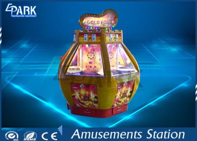 China CE Certificated Redemption Game Machine Gold Fort Multi Play Support for sale