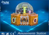 China Construction Theme Game Machine For Kids / Crane Claw Machine 4 Player for sale