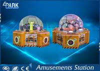China Construction Theme Game Machine For Kids / Crane Claw Machine 4 Player for sale