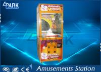 China Easy Management Crane Game Machine Hardware / Plastic / Wood Material for sale
