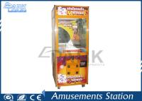 China Chocolate Crane Game Machine With Air Conditioner / Aluminium Fram for sale