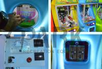 China Mini Coin Operated Amusement Machines , Kids Toy Crane Claw Machine for sale