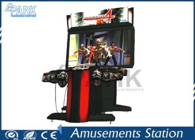 China Hardware Material 4 Gun  Arcade Machines Exciting L1500 * W2050 * H2250 for sale