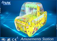 China Kids Play Bee Battle Lottery Ball Arcade Racing Game Machine Yellow for sale