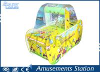China Kids Play Bee Battle Lottery Ball Arcade Racing Game Machine Yellow for sale