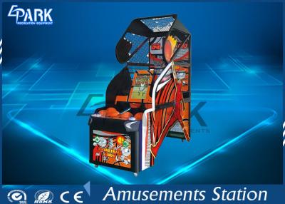 China Led Street Basketball Arcade Game Machine Coin Operated With Metal Frame for sale