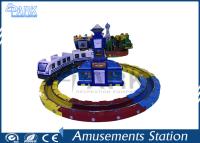 China Coin Pusher Kiddy Ride Machine Ride On Train With Track for sale