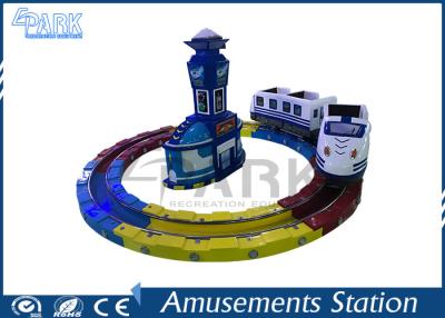 China Coin Pusher Kiddy Ride Machine Ride On Train With Track for sale