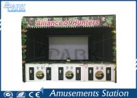 China Amusement Park Coin Operated Alliance  Arcade Machines With 6 Sets Guns for sale