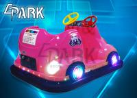 China Hardware And Plastic Kids Bumper Car Theme Park Rides 130 * 104 * 71CM for sale