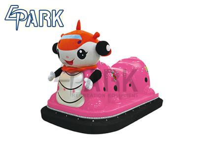 China Pink Remote Control Caterpillar Kids Bumper Car For Playground for sale
