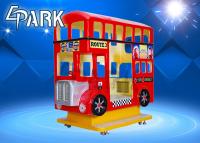 China Classical High Range Coin Operated London Bus Swing Rocking Kiddie Ride Game Machine for sale