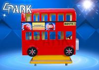 China Amusement Park Equipment 3 Seat London Bus Kiddy Ride Game Machine for sale