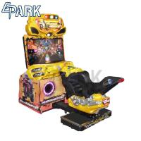 China Amusement Park Center Car Racing Machine / FF Motorbike Arcade game Machine for sale