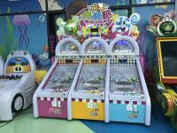 China Indoor Coin Operated Amusement Machines , Redemption Arcade Games Colorful Lights for sale