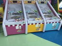 China Indoor Coin Operated Amusement Machines , Redemption Arcade Games Colorful Lights for sale